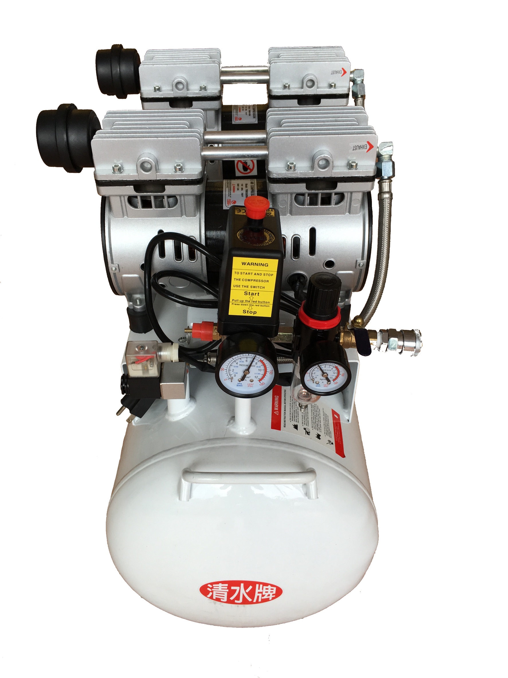 [TAIWAN POWER] ACP-4.5HP ultra-quiet oil-free power-saving air ...